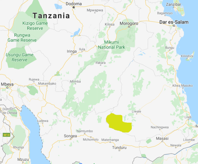 Areas & Zones - Hunting Safari Tanzania
